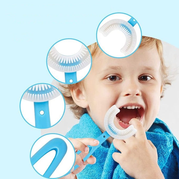 Brosse à Dents en U pour enfants – Mon Adorable Bébé