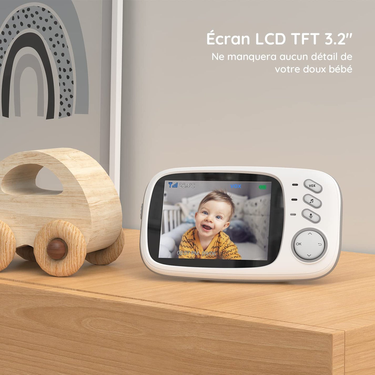Moniteur Vidéo de Surveillance pour Bébé – Mon Adorable Bébé
