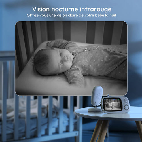 Moniteur Vidéo de Surveillance pour Bébé – Mon Adorable Bébé