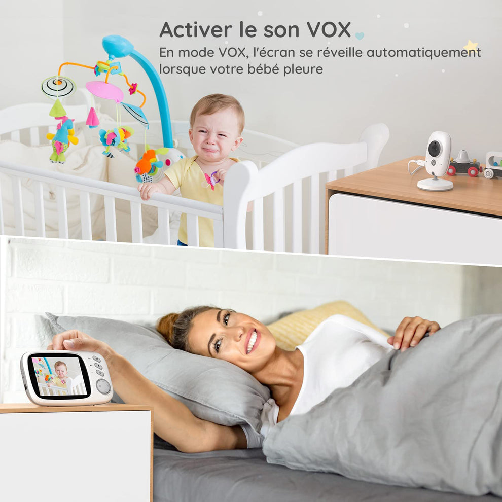 Moniteur Vidéo de Surveillance pour Bébé – Mon Adorable Bébé
