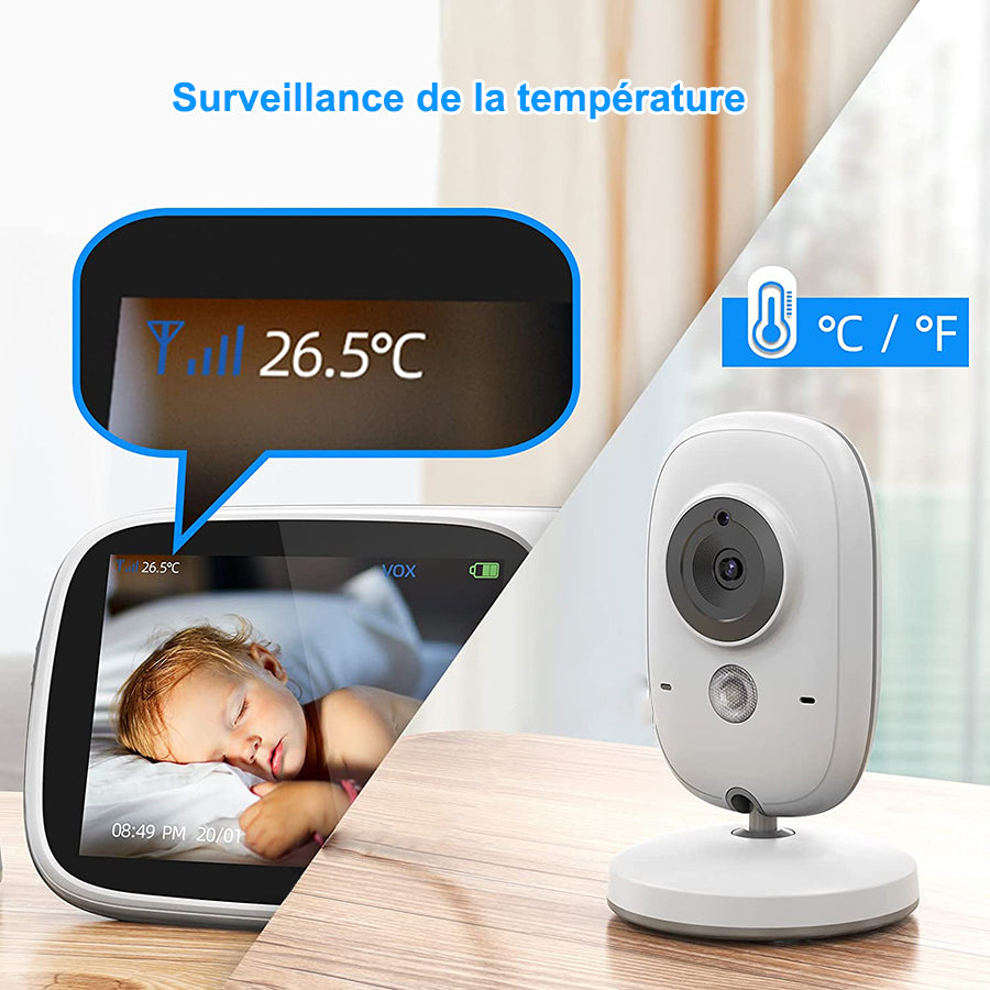 Moniteur Vidéo de Surveillance pour Bébé – mon adorable bebe