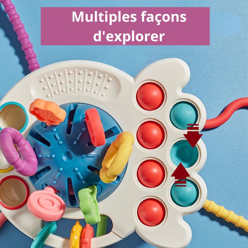 Jouet de développement sensoriel Montessori pour bébé – Mon Adorable Bébé